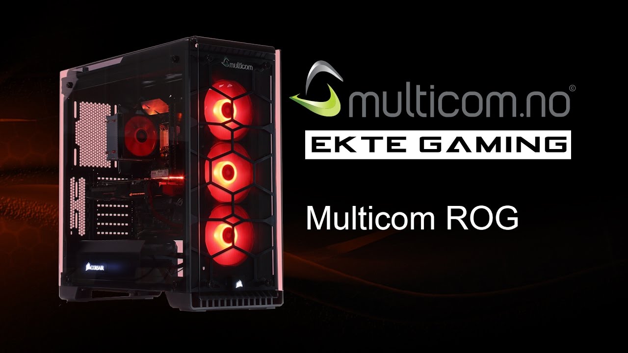Multicom ROG Gaming-PC - YouTube