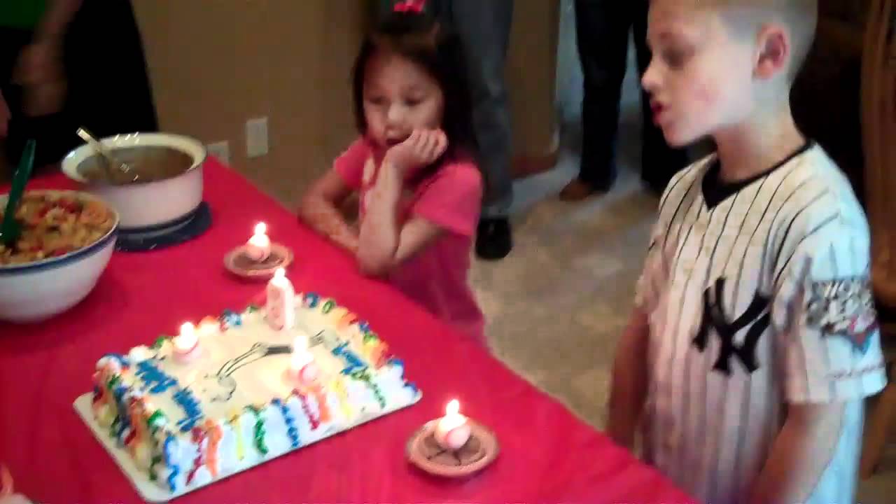 Carson's 8th Birthday Party - YouTube