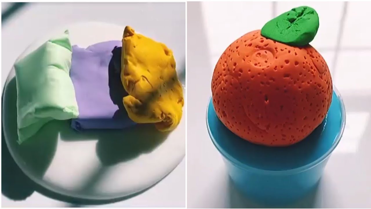 20 MINS OF CLAY SLIME MIXING ASMR COMPILATION | Relaxing 20-Min Clay ...