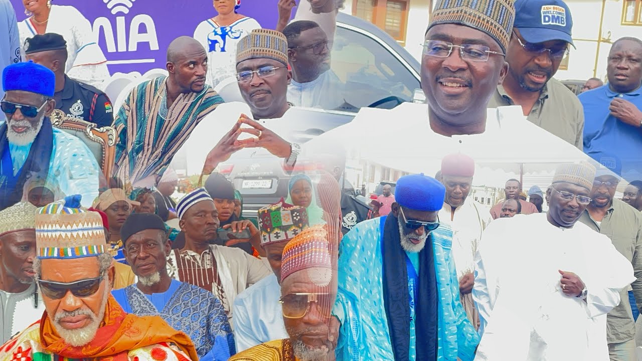 Dr. Bawumia storm National mosque to receive Divine fortification ahead ...
