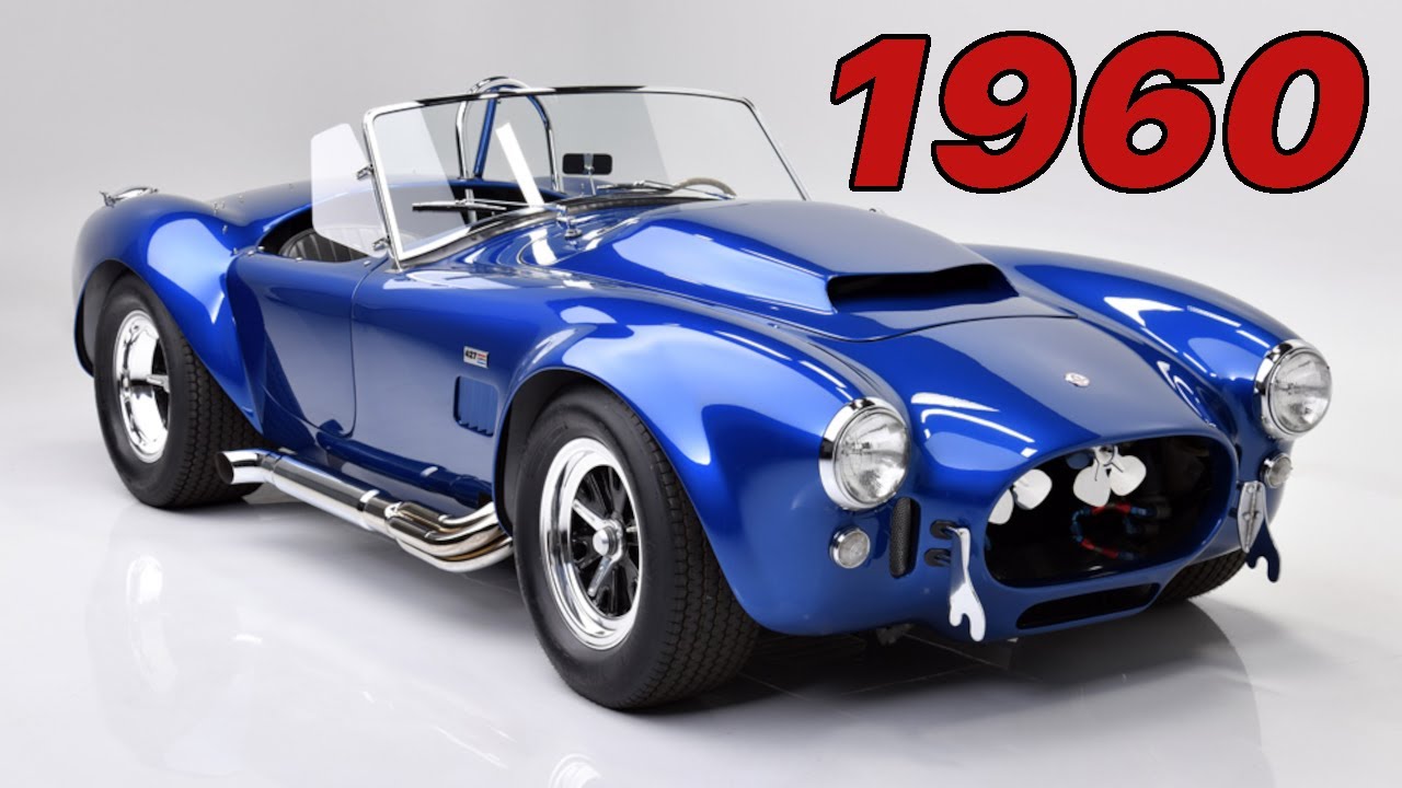 10 Of The Fastest Cars From 1960 - YouTube