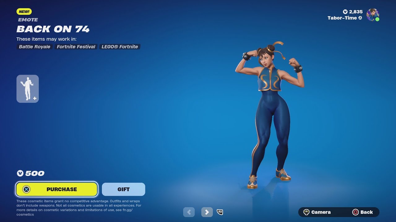 This NEW Back On 74 Emote Is Actually Really Good! - YouTube