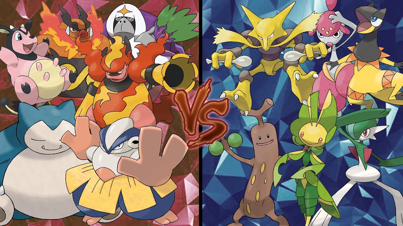 Pokemon Theme Battle: Heavy Weight Vs Feather Weight (Chubby Vs Skinny ...