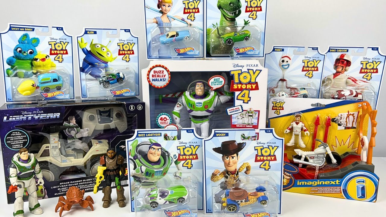 Pixar Toy Story Collection Unboxing Review | Walking Buzz Lightyear RC ...