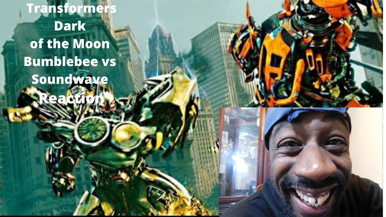 Transformers dark of the moon Bumblebee vs Soundwave Reaction - YouTube