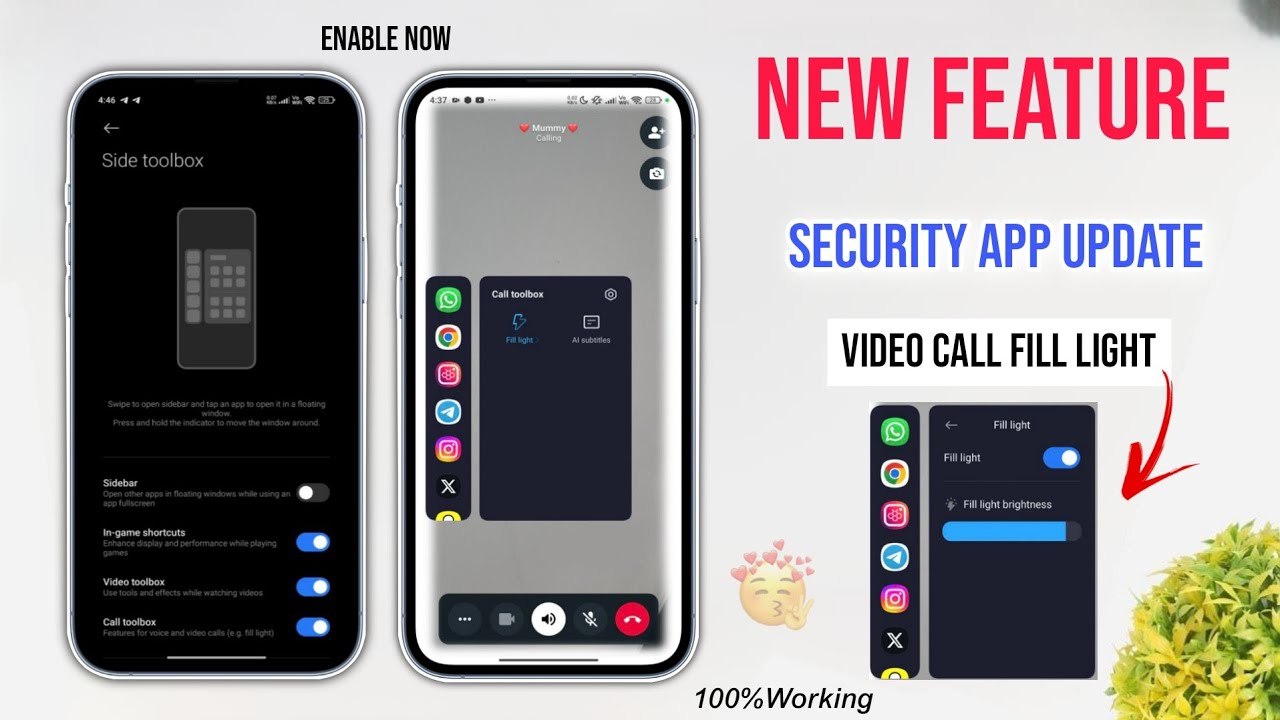 Security App New Update | Enable Fill Light Features In Xaimoi, Redmi ...