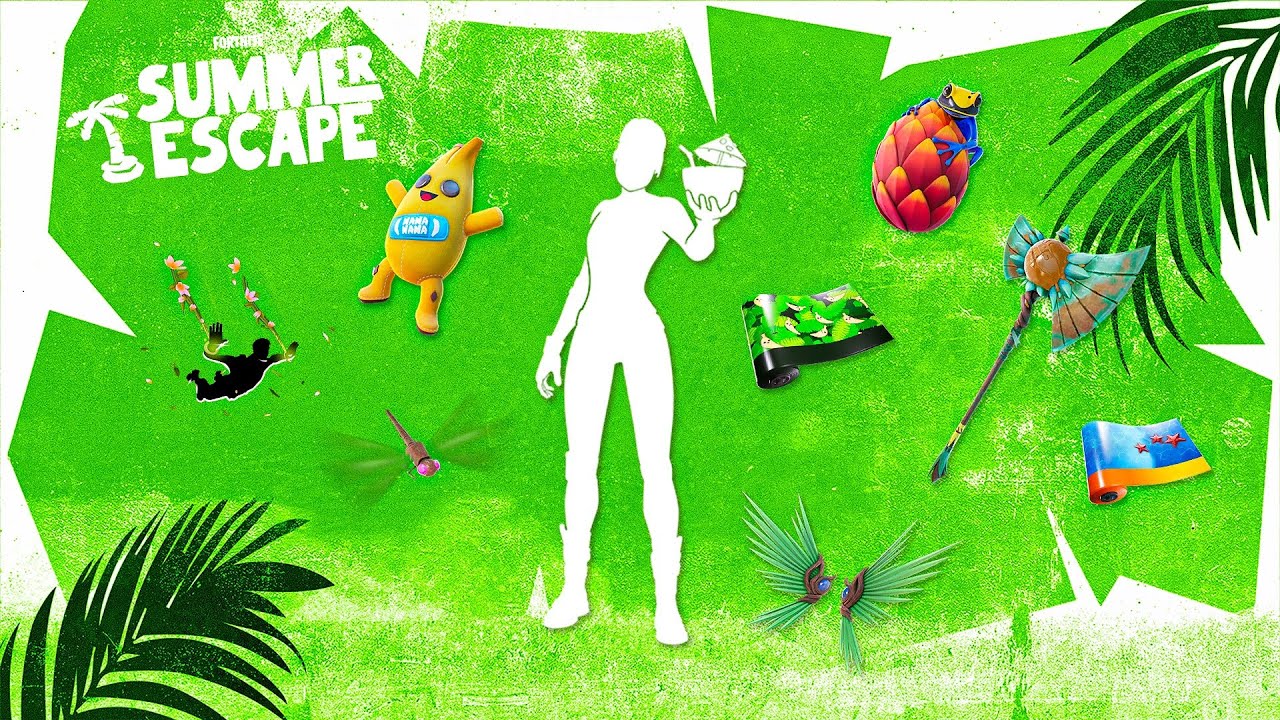 All Fortnite Summer Escape 2023 FREE Rewards! - YouTube