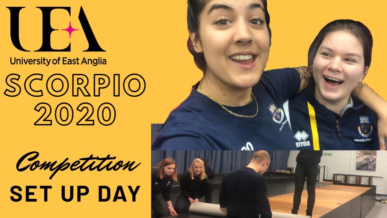 UEA POLE FITNESS SCORPIO COMPETITION 2020 SET UP DAY | Behind The ...