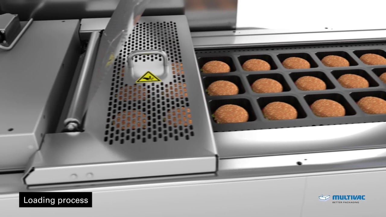 MULTIVAC Thermoforming Packaging Machine | Functional Principle ...