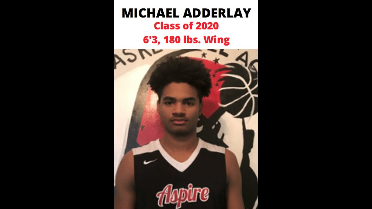 Aspire Academy HS: Michael Adderley - 6'3, 180 lbs. Wing - c/o '20 ...