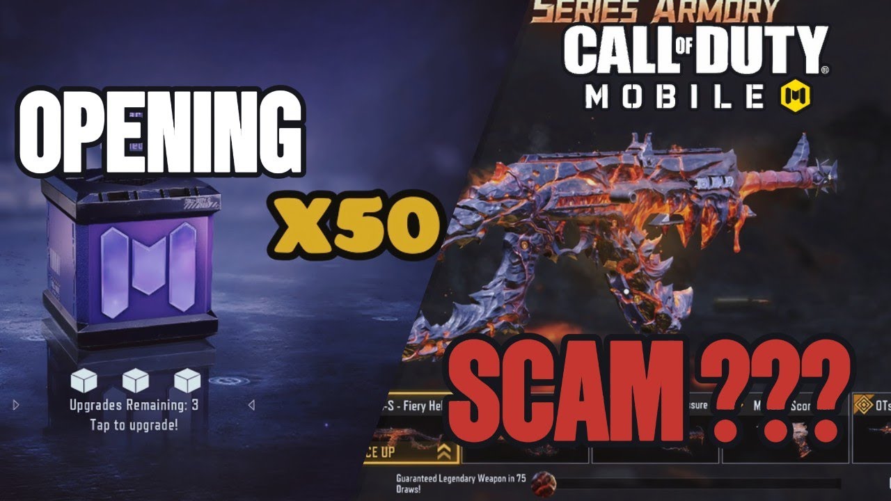 NSANE LUCK! Opening *50+ Secret Chests* & Armory Draw in COD Mobile ...