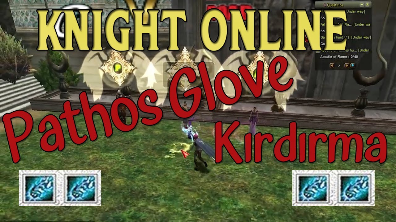 KNİGHT ONLİNE PATHOS GLOVE KIRDIRMA (Pathos Gloves Package) - YouTube