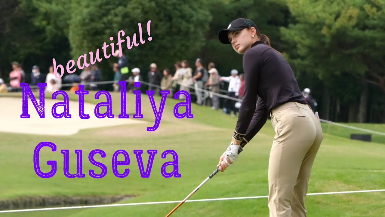 [4k golf] Beautiful Nataliya Guseva - YouTube