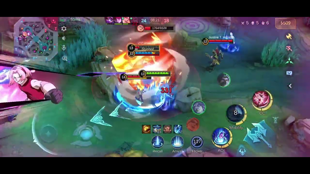 Mobile Legends Gameplay | Kalea | 🌸Sakura Haruno 🌸| MAYHEM MODE | Part ...