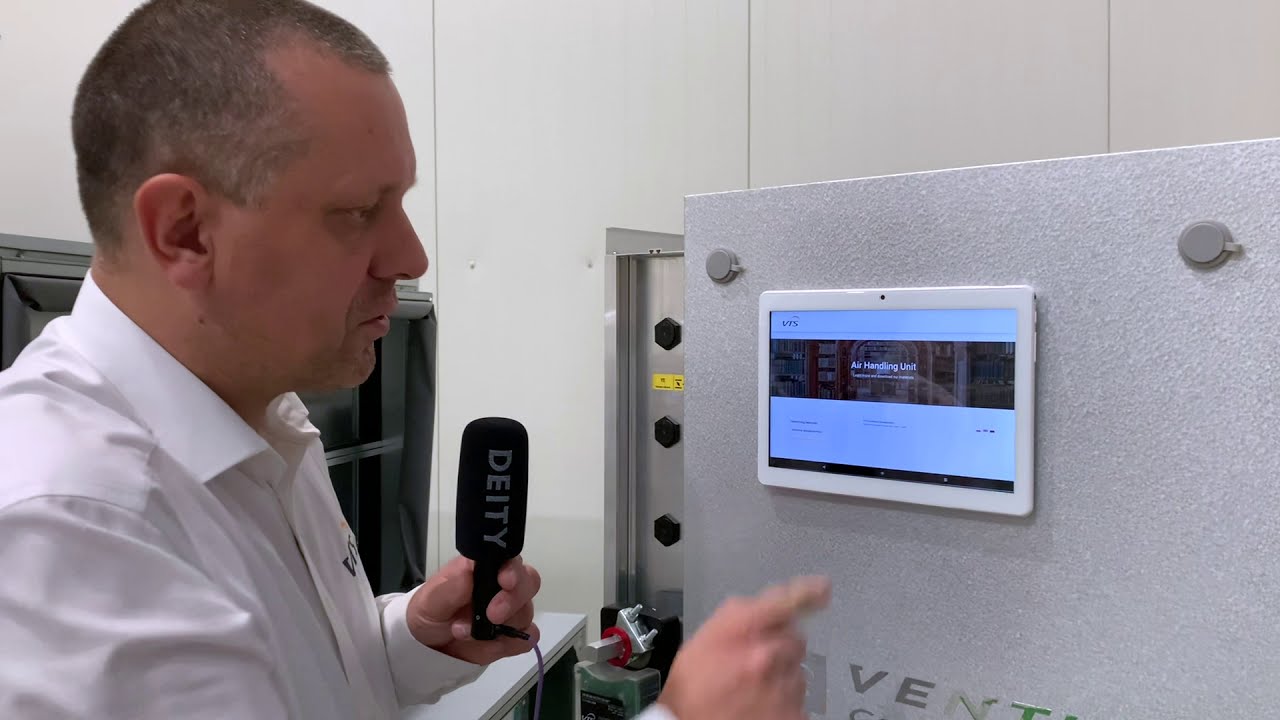 HMI Tablet and VENTUS MANAGEMENT SYSTEM (VMS) - YouTube