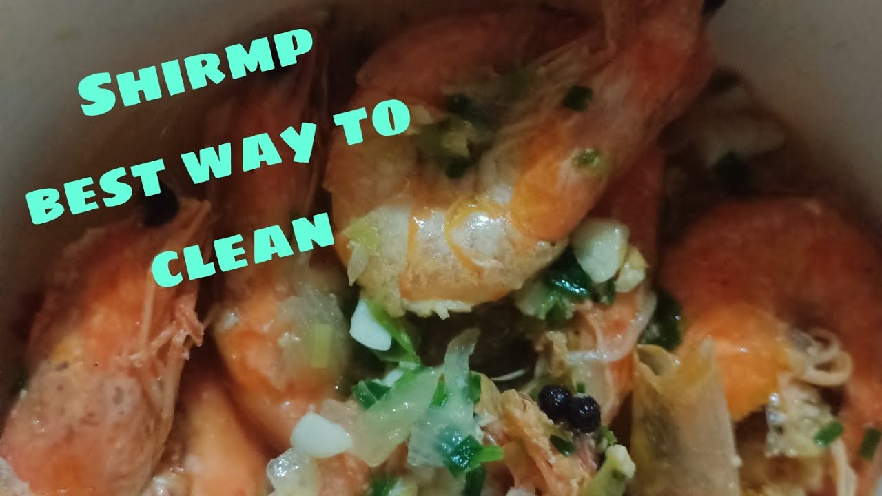 How to Clean Garlic Shrimp - YouTube