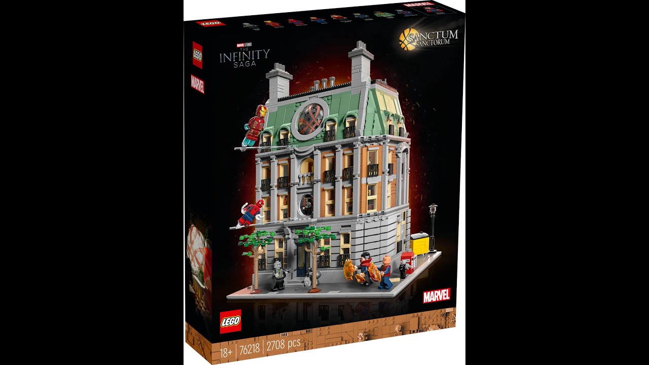 Lego Marvel (2022) D2C Sanctum Sanctorum set review - YouTube