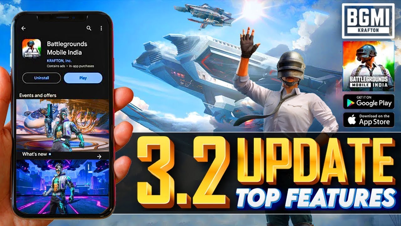 Bgmi new 3.2 updates futures - YouTube