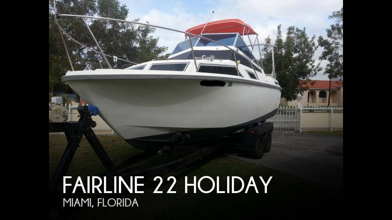 [UNAVAILABLE] Used 1979 Fairline 22 Holiday in Miami, Florida - YouTube
