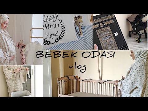 SESSİZ VLOG 💙| BEBEK ODASINI HAZIRLAMA🧹 |  BEBEK ODASI TURU 👼🏻ÇEKMECE İÇİ  DÜZENLEYİCİLER