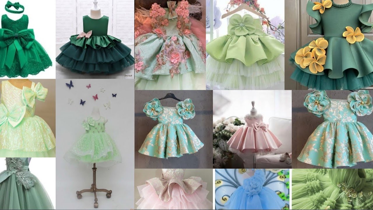 Baby froks design/ fancy froks design/ unique design - YouTube