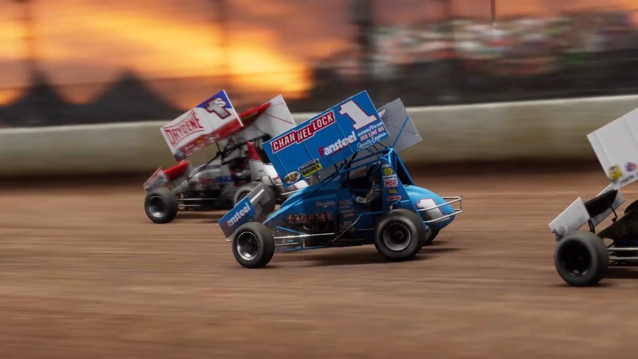 Sammy Swindell Gameplay | World of Outlaws: Dirt Racing - YouTube