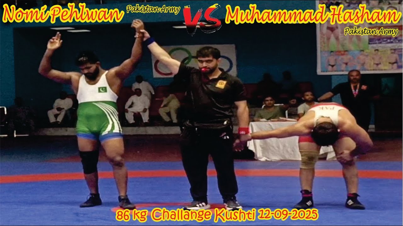 Hassam Butt Pehlwan VS Nomi Pehlwan |86 KG Semi Final Fight| Islamic ...