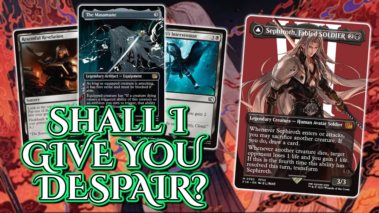 Sephiroth, Fabled SOLDIER | Historic Brawl Deck and Gameplay - YouTube