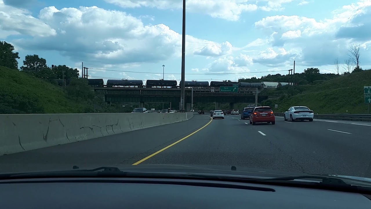 CP Freight at the Hamilton Highway Bridge - YouTube