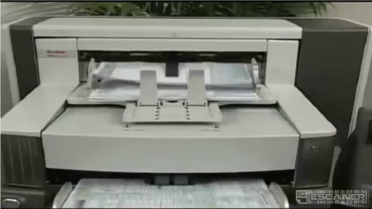 Kodak i1860 200ppm Color Duplex 12x34" - YouTube