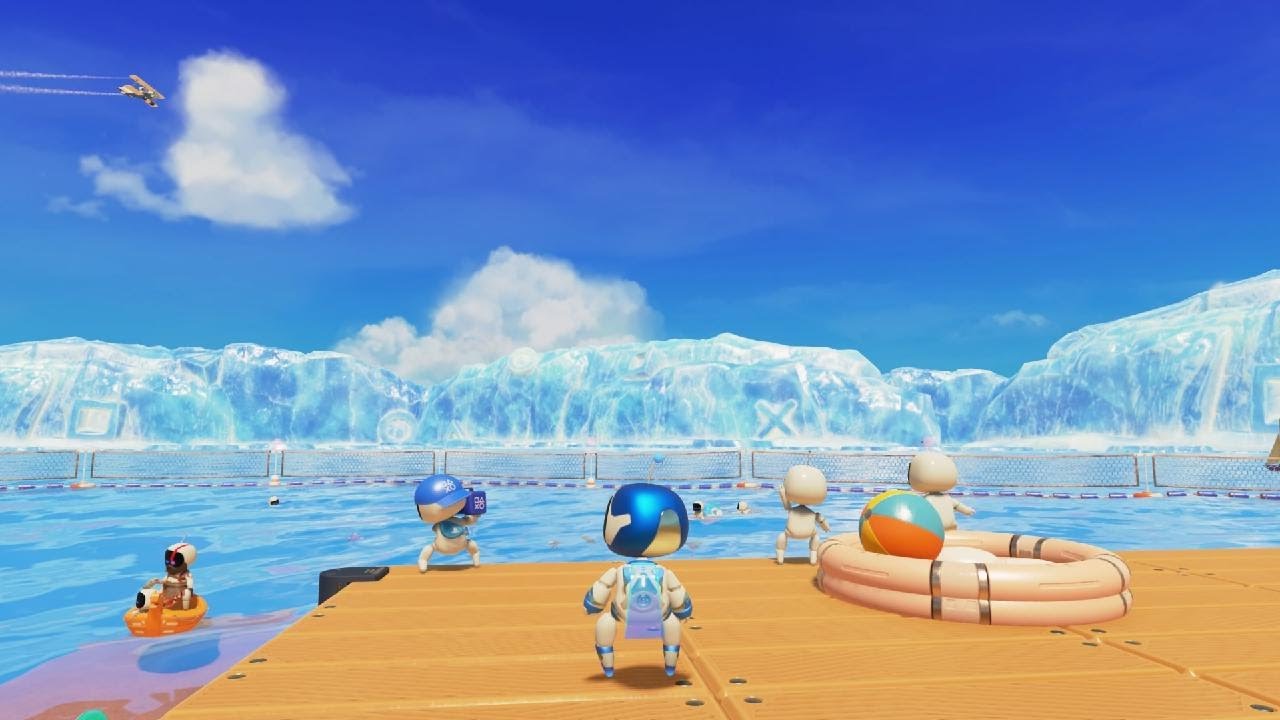 ASTRO's PLAYROOM Bot Beach 4K - YouTube