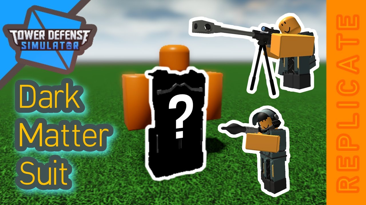 Replicating Dark Matter Suit from Roblox Tower Defense Simulator ...