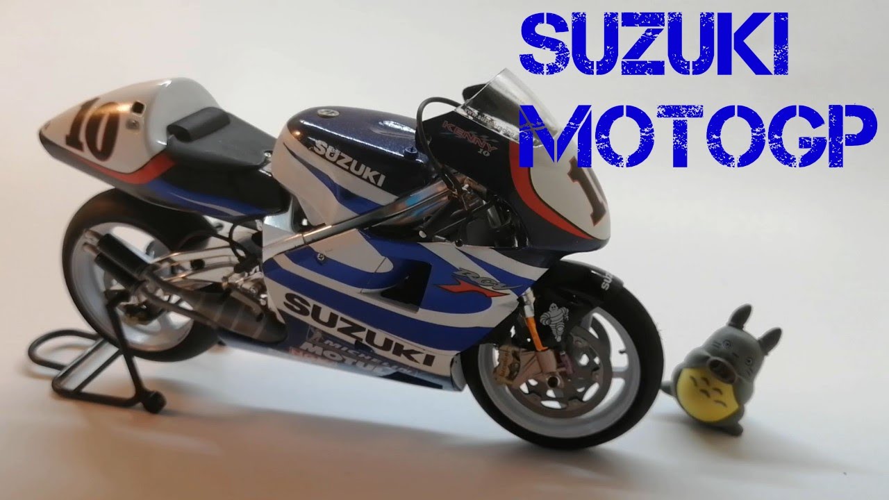 Tamiya Suzuki MotoGP RGV500 - Complete build - YouTube