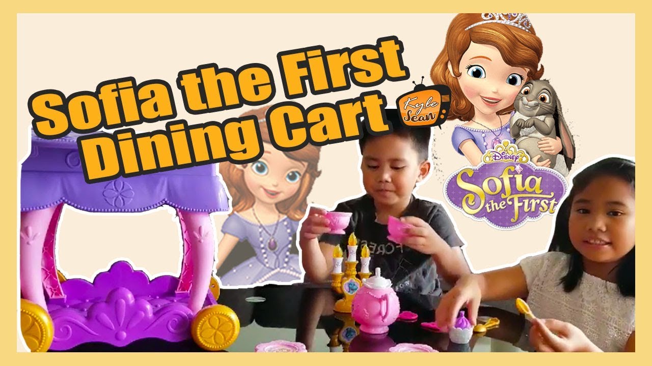Sofia the First Delightful Dining Cart | KyleSeanTV - YouTube