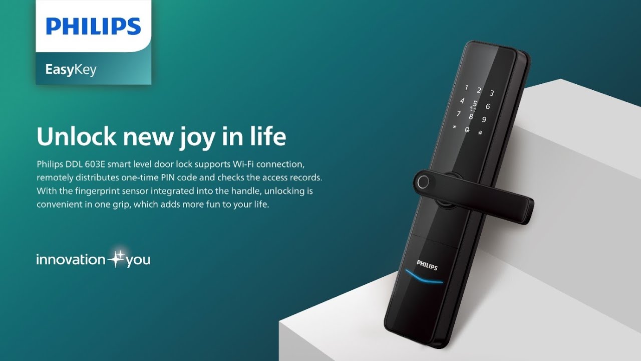 Philips Easykey 603E Introduction - YouTube