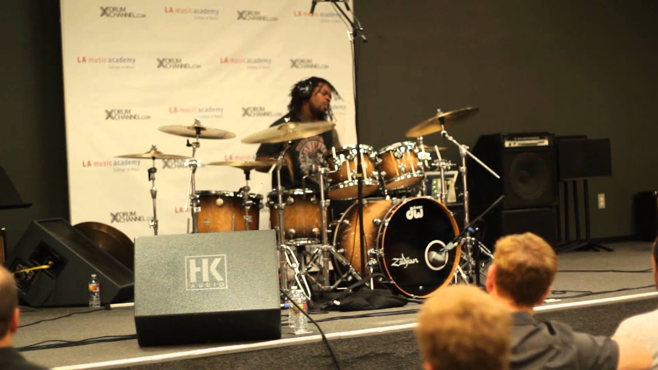 THOMAS PRIDGEN DRUM CLINIC - YouTube