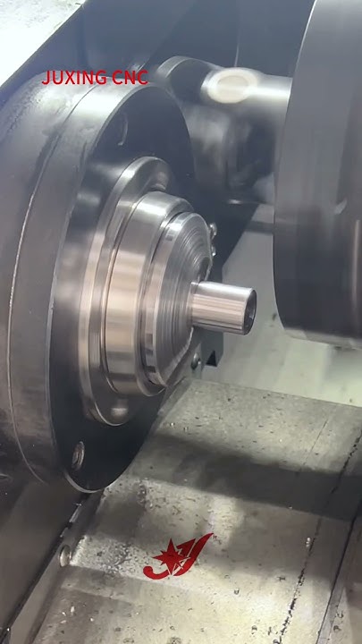 JUXING CF32 Polygon CNC Lathe Processing demonstration #cnc #cncmachine - YouTube