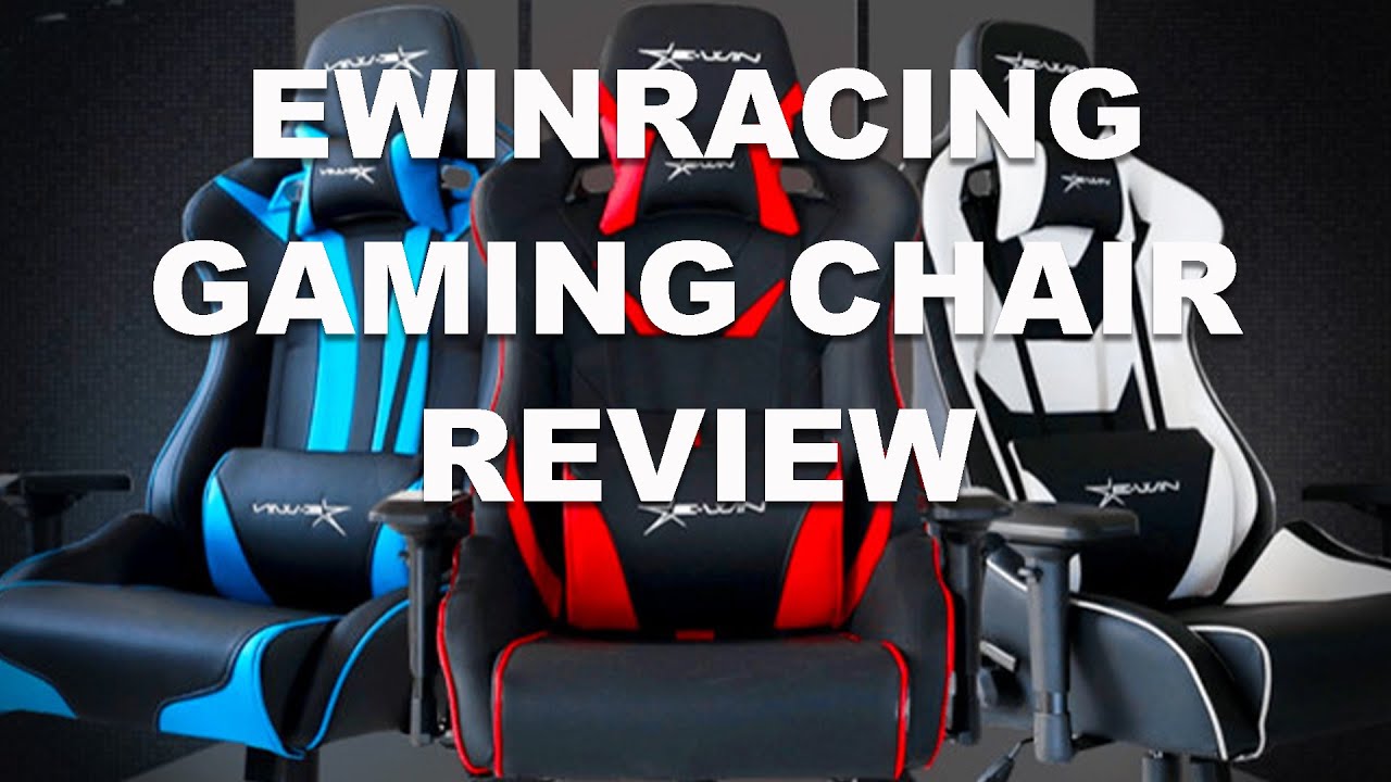 EwinRacing Heavy Duty Gaming Chair 400 lbs Review!!! - YouTube