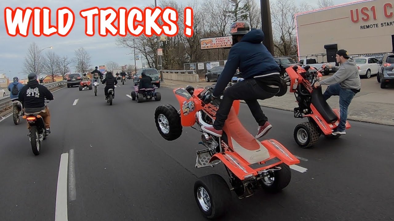 WILD BANSHEE TRICKS ! | BRAAP VLOGS - YouTube