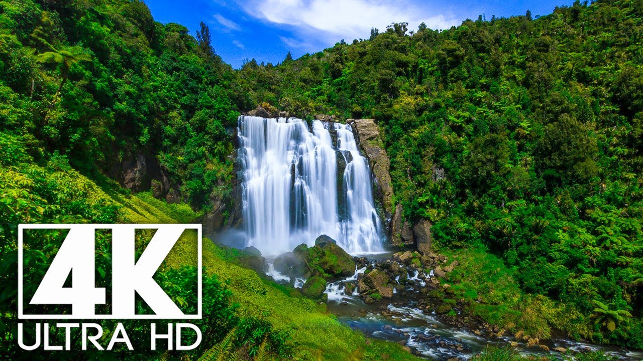 Beautiful waterfall ambience | Nature sounds, Relaxation, stress relief ...