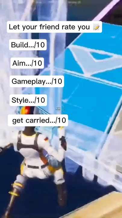 Let Your Friend Rate You In Fortnite #fortnite #gaming #trending # ...