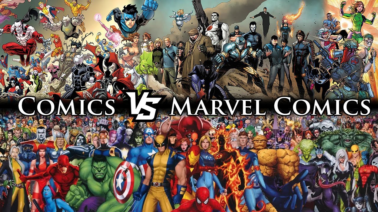 Comics vs Marvel Comics | Battle Showdown - YouTube