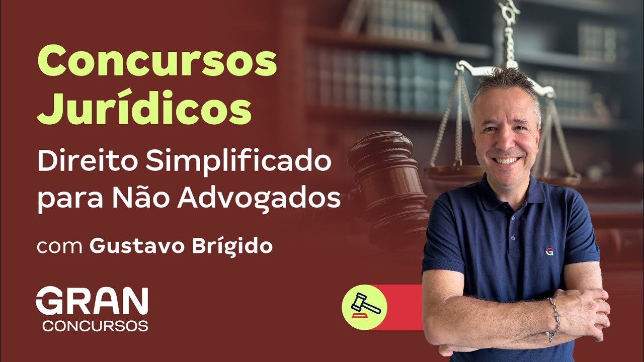 Concursos Jurídicos: Direito Simplificado para Não Advogados - YouTube