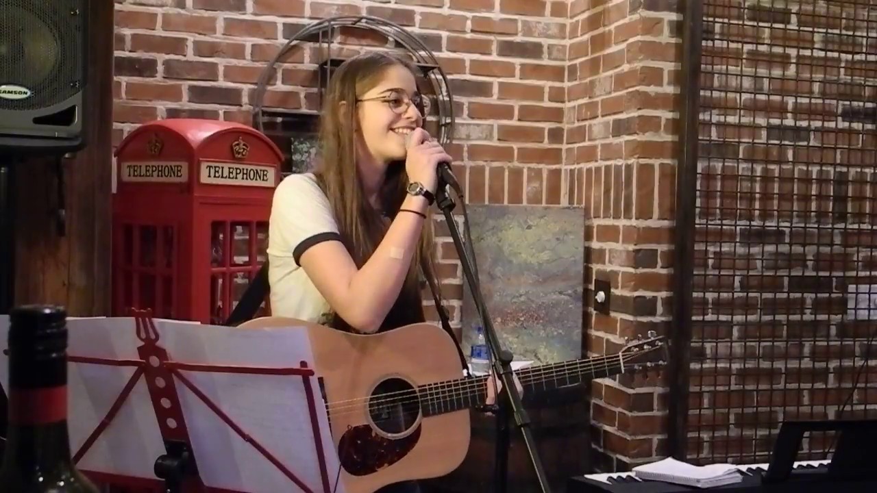 Alisa sings "Lost Stars" (from movie "Begin Again") sung by Adam Levine ...