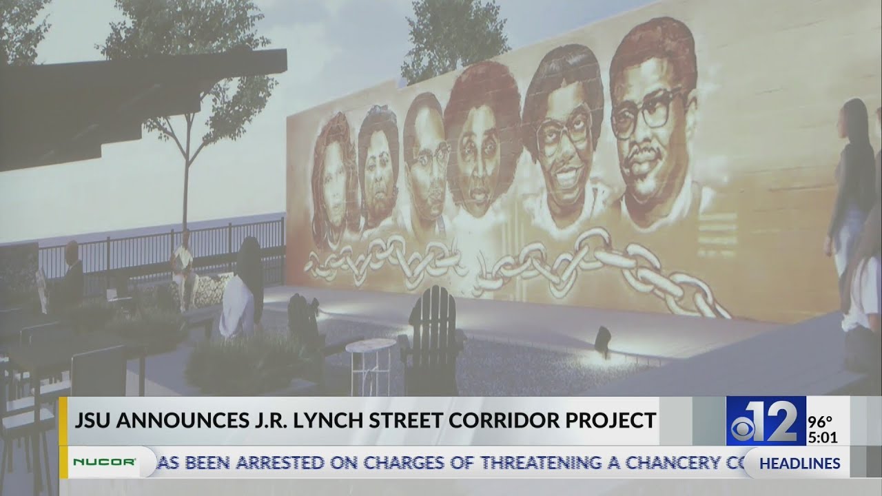 JSU unveils plan to preserve history of J.R. Lynch Street - YouTube
