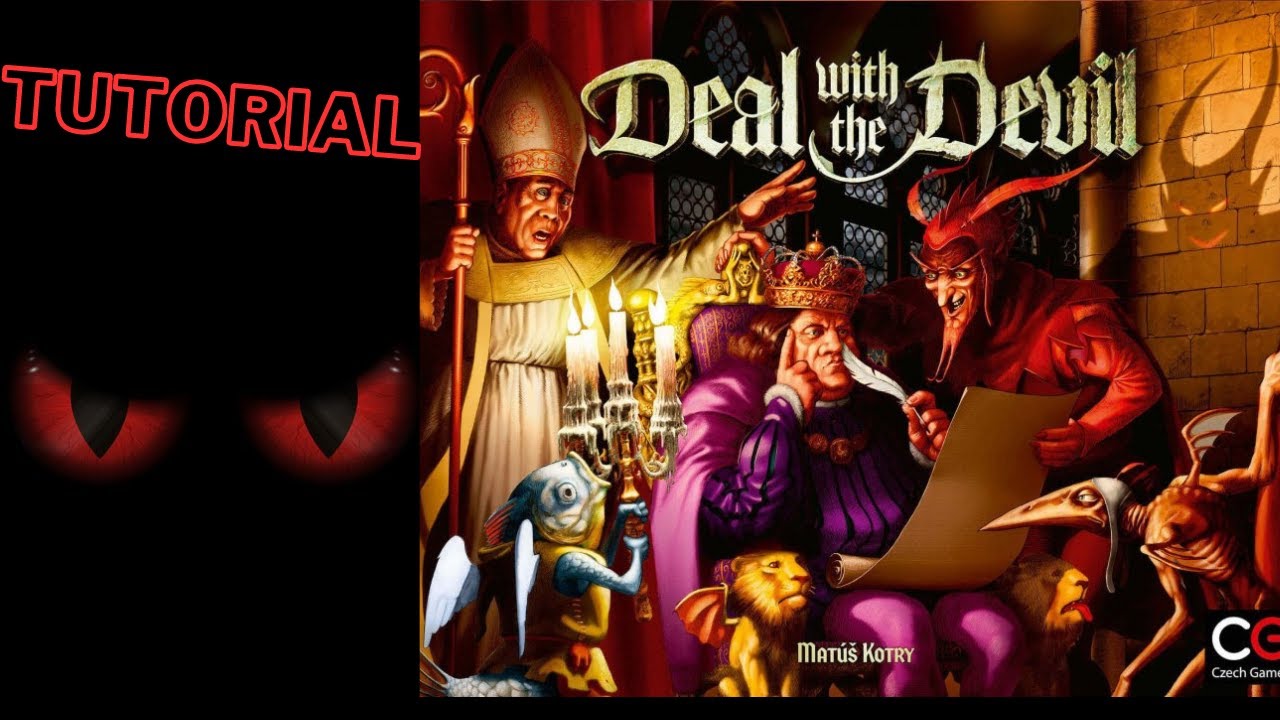Deal with the Devil : Tutorial e Recensione Gioco da Tavolo - YouTube