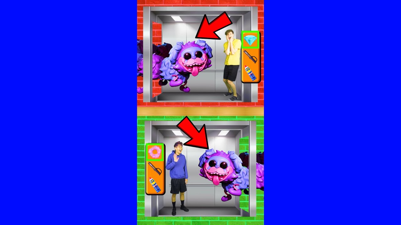 POPPY PLAYTIME CHAPTER 2 ELEVATOR GAME! 😂 #shorts - YouTube