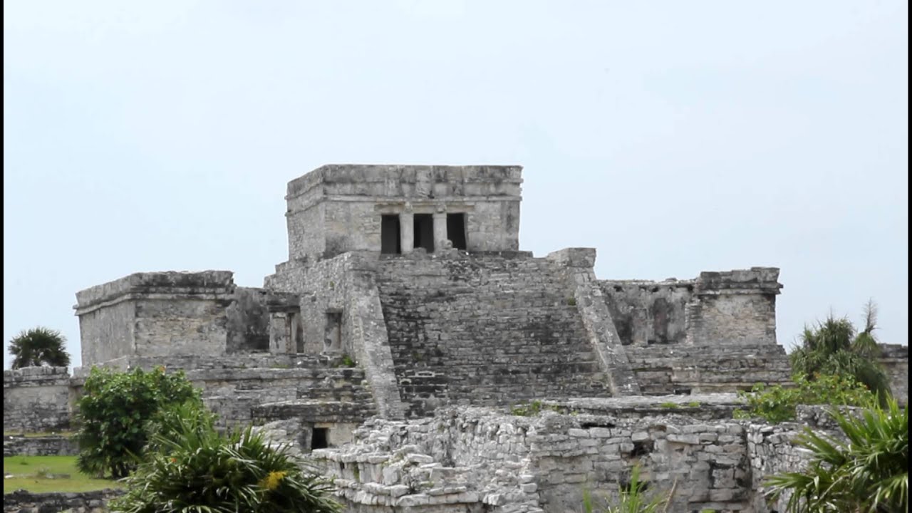 Tulum Mayan Ruin - Pyramid El Castillo (The Castle) - YouTube
