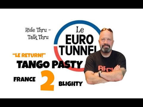 France to UK on the Channel Tunnel. Le Shuttle Motorcycle Ride Through ...