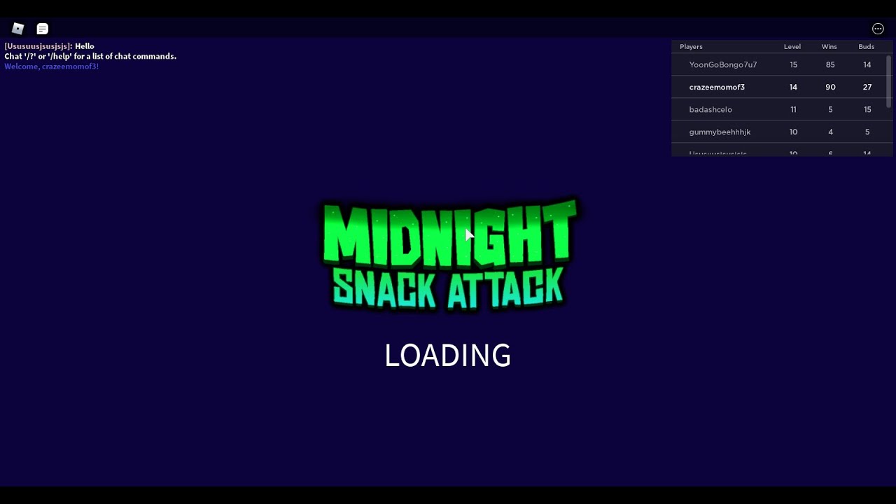Roblox Midnight Snack Attack - YouTube